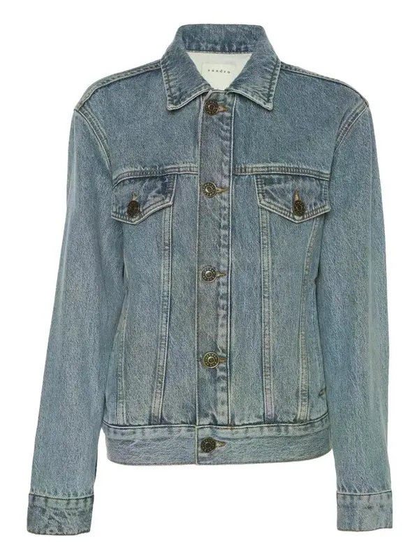 Sandro Long-sleeved Jacket - Blue