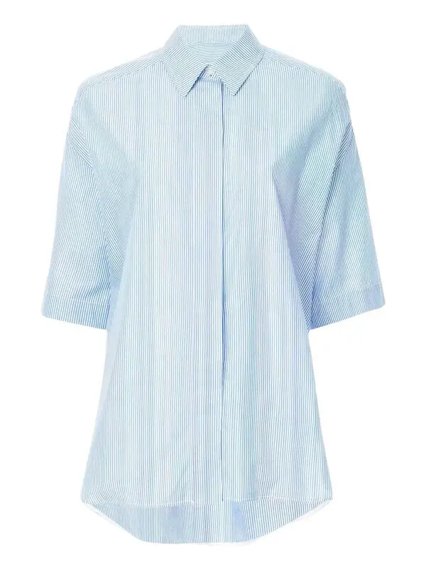 WALK OF SHAME Double Sleeved Shirt - Blue