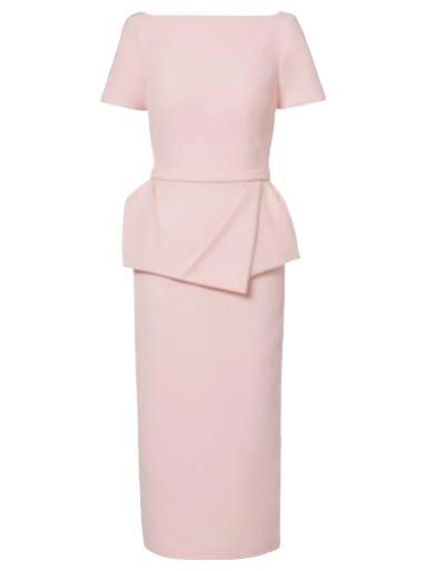 SAFIYAA LONDON Flaminella Midi Dress - Pink