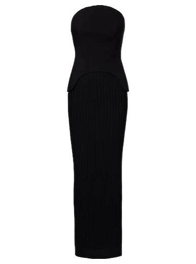 Solace London Kesi Gown - Black