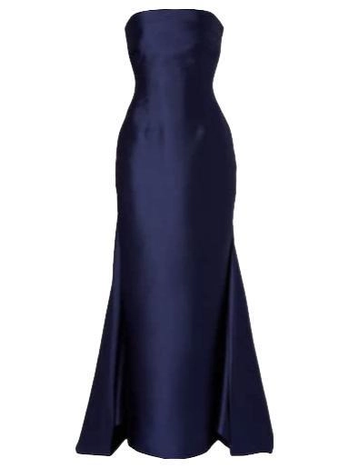 Solace Imani Strapless Gown - Black