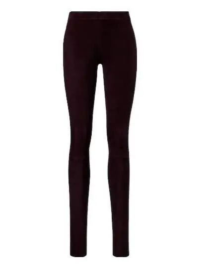 Stouls Suede Leggings - Black
