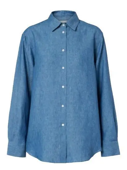 RÓHE Long-sleeved Shirt - Blue