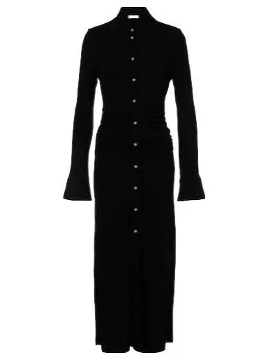 Altuzarra Claudia Jersey Midi Dress - Black
