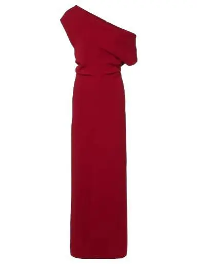 Proenza Schouler Rosina One-shoulder Gown - Red