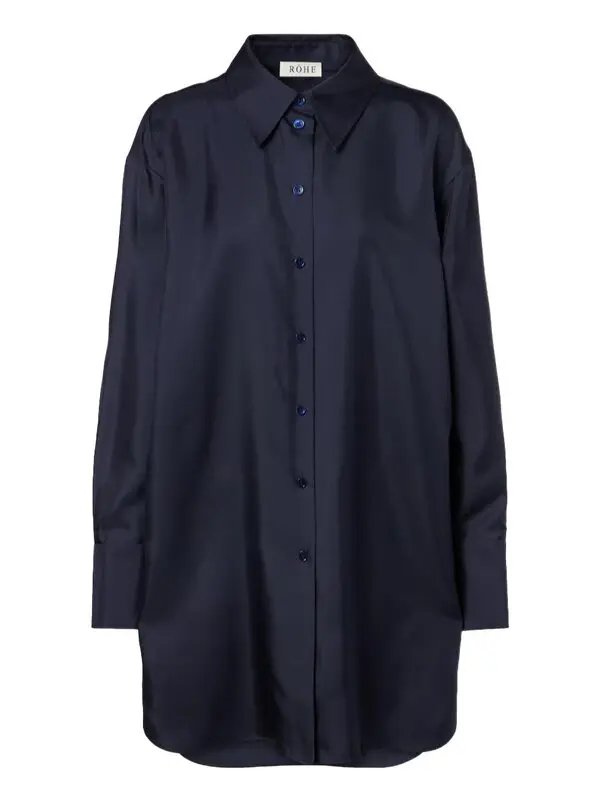 RÓHE Long Sleeve Shirt - Blue