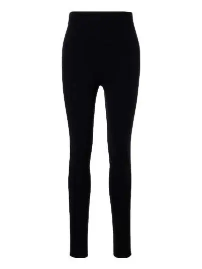 JIL SANDER High-rise Skinny Pants - Black