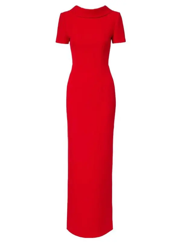 Roland Mouret Crêpe Gown - Red