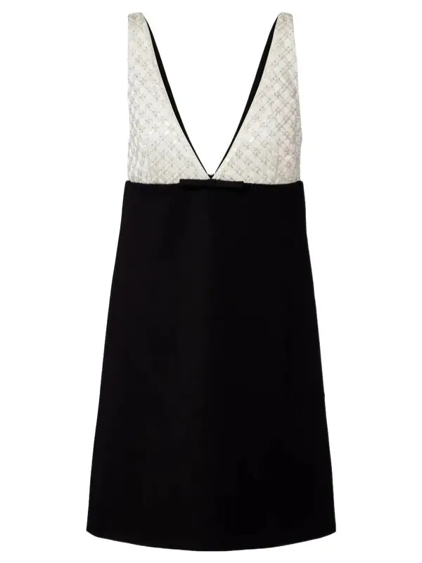 Dorothee Schumacher Emotional Essence Sequined Minidress - Black
