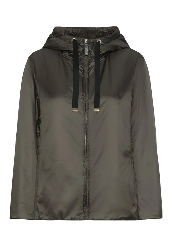 Max Mara Padded Hooded Jacket - Brown
