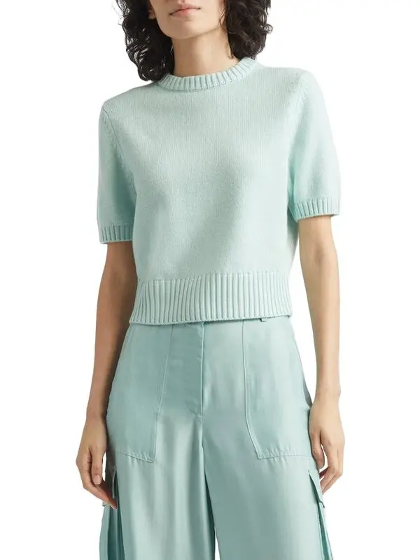 TOCCIN Tocca Elsie Wool & Cashmere Sweater - Seafoam