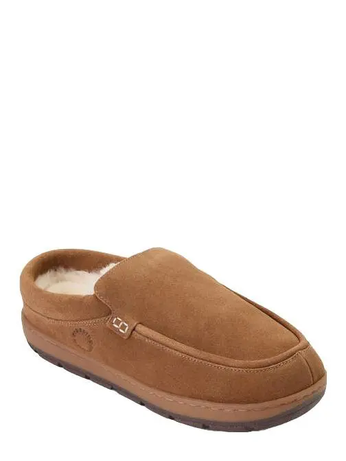 DEARFOAMS Fireside Melbourne Water Repellent Rugged Clogs - Chestnut