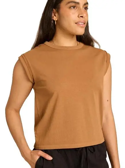 KNOWN SUPPLY Sola Organic Cotton Top - Willow