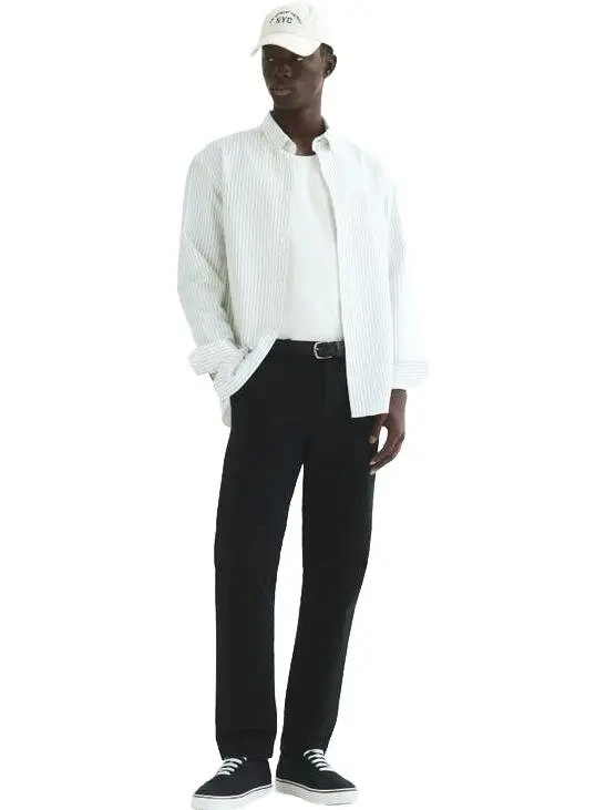 H&M Slim Fit Cotton Chinos - Black