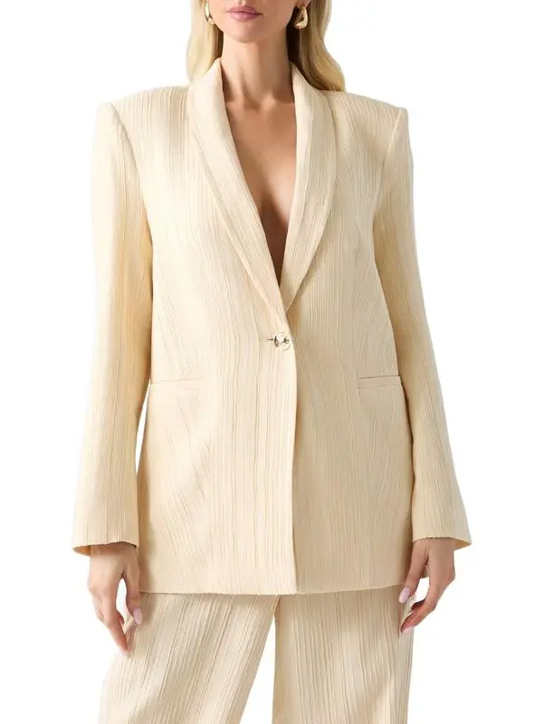 MARCIANO Neca Jacquard One-button Blazer - G1fc-medium