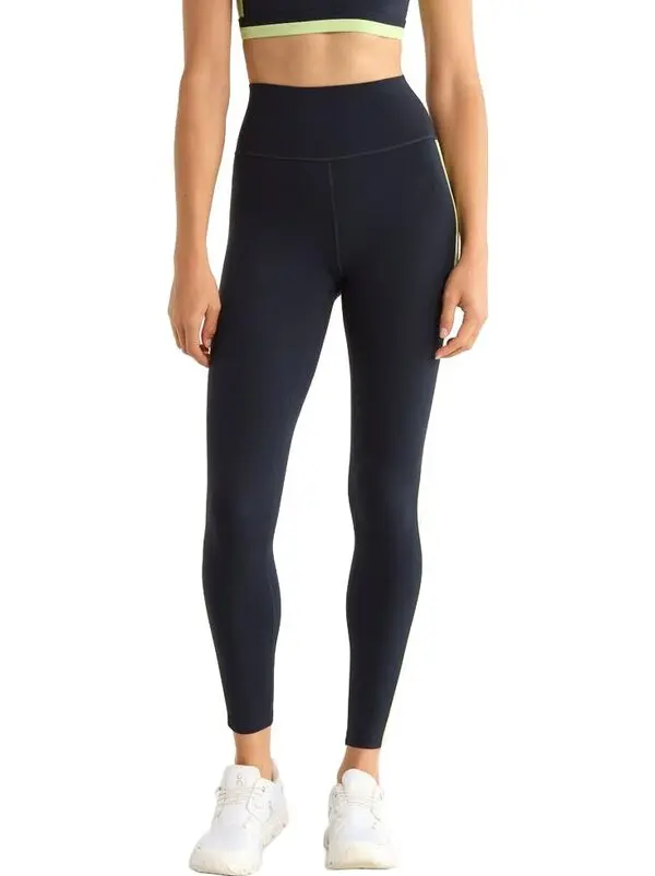 Splits59 Ella Airweight Leggings - Indigo/limeade