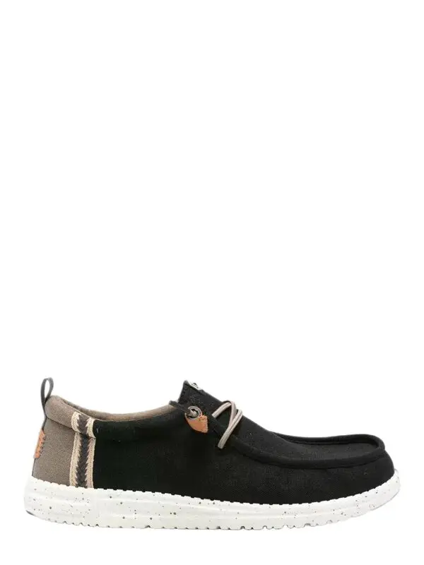 HEY DUDE Wally Slip-on Shoes - Black