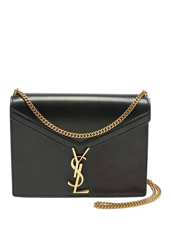Saint Laurent Cassandra Chain Shoulder Bag - Black