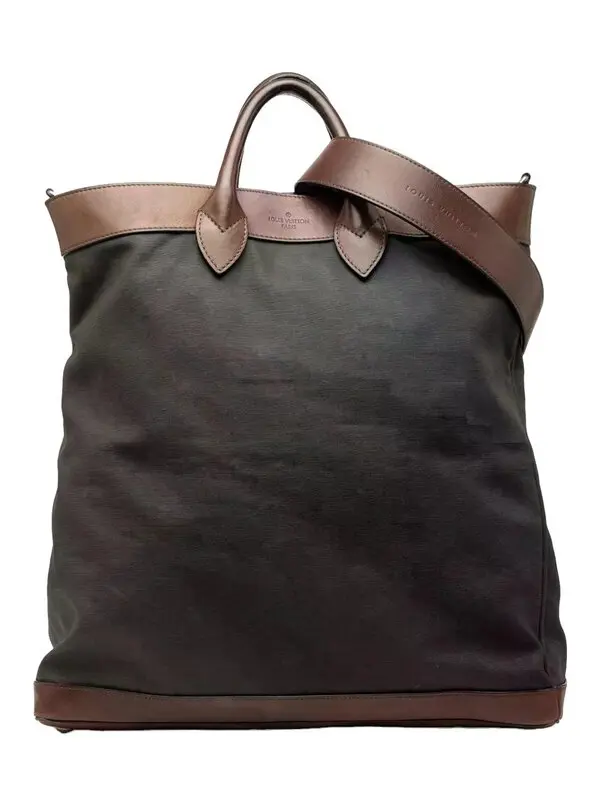 LOUIS VUITTON Canvas Shako Tote Satchel - Grey