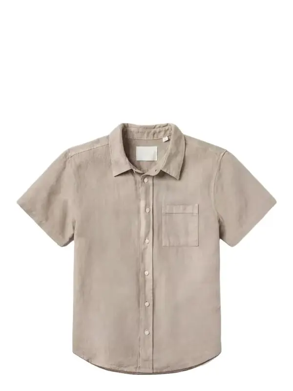 Citizens Of Humanity Chest-pocket Short-sleeve Shirt - Neutrals