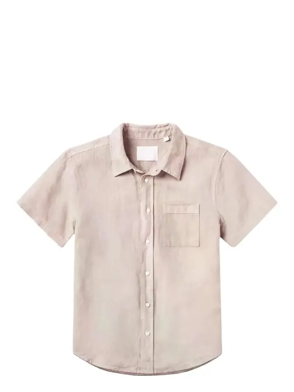 Citizens Of Humanity Chest-pocket Short-sleeve Shirt - Neutrals