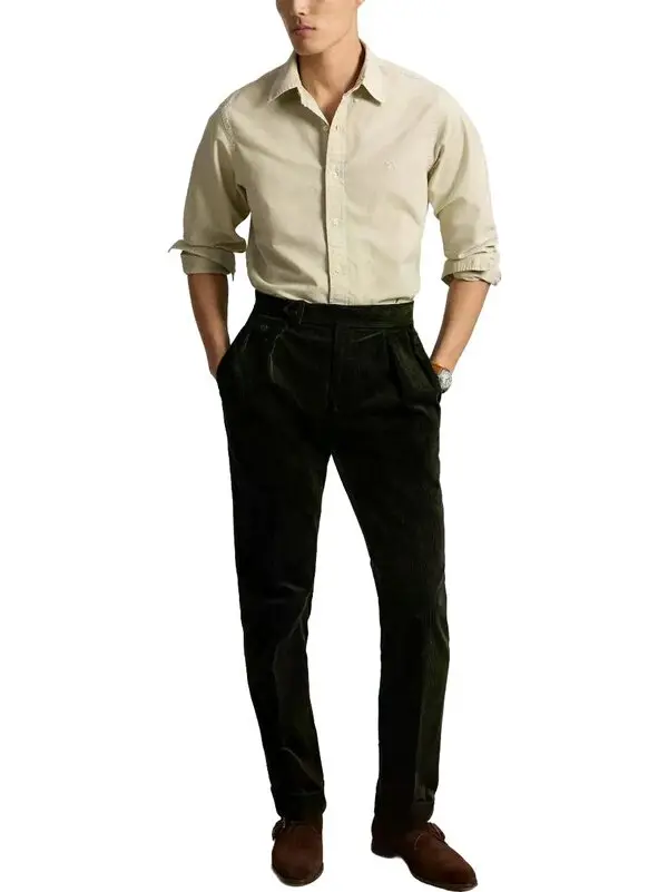 Polo Ralph Lauren Garment-dyed Oxford Shirt - Neutrals