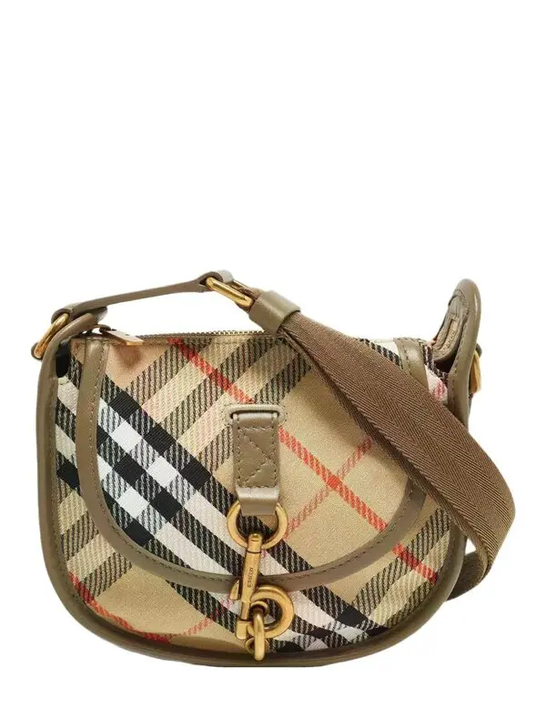 Burberry Mini B Clip Shoulder Bag - Neutrals