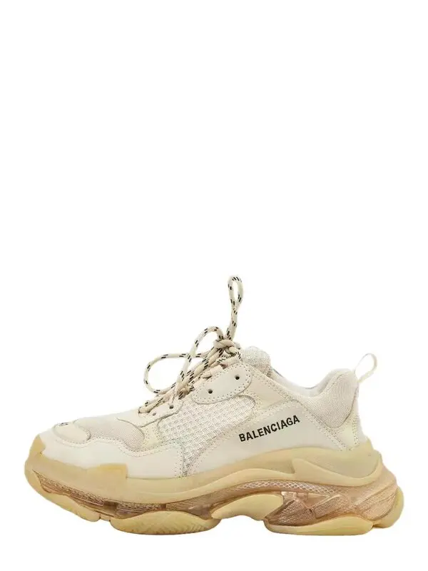 Balenciaga Triple S Mesh Sneakers - Neutrals