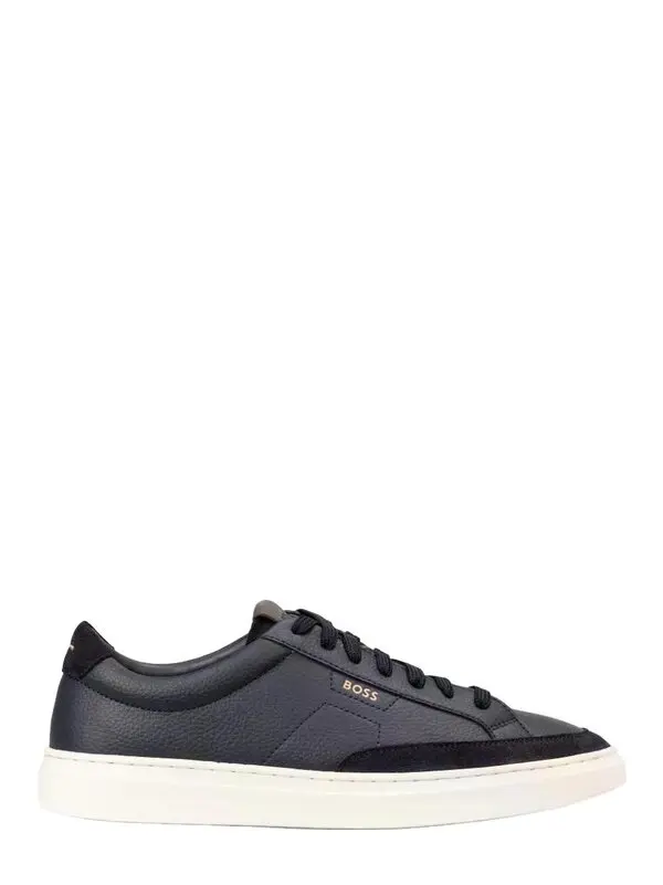 BOSS Logo Detail Sneakers - Blue