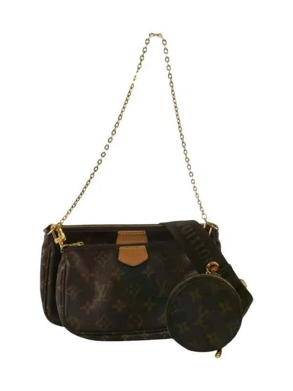 LOUIS VUITTON Multi Pochette Accessoires Monogram Shoulder Bag - Brown