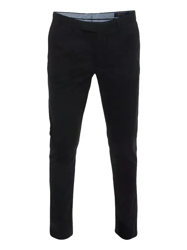 Polo Ralph Lauren Navy Gabardine Slim-fit Trousers - Blue