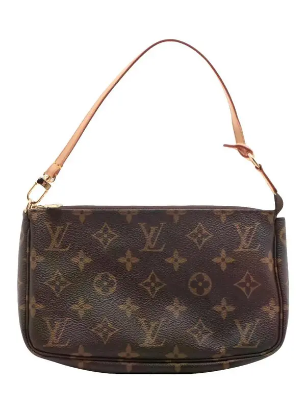 LOUIS VUITTON Monogram Pochette Accessoires Shoulder Bag - Brown