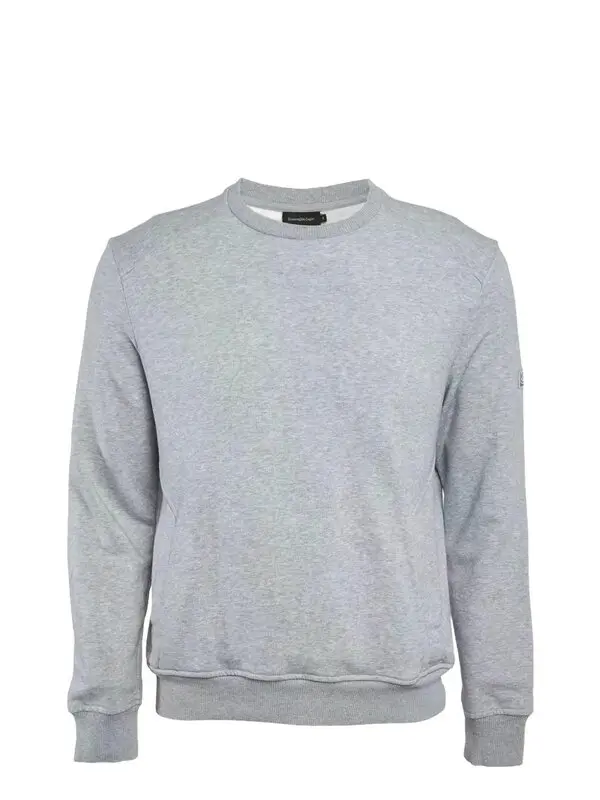 Ermenegildo Zegna Long-sleeve Cotton Sweatshirt - Grey