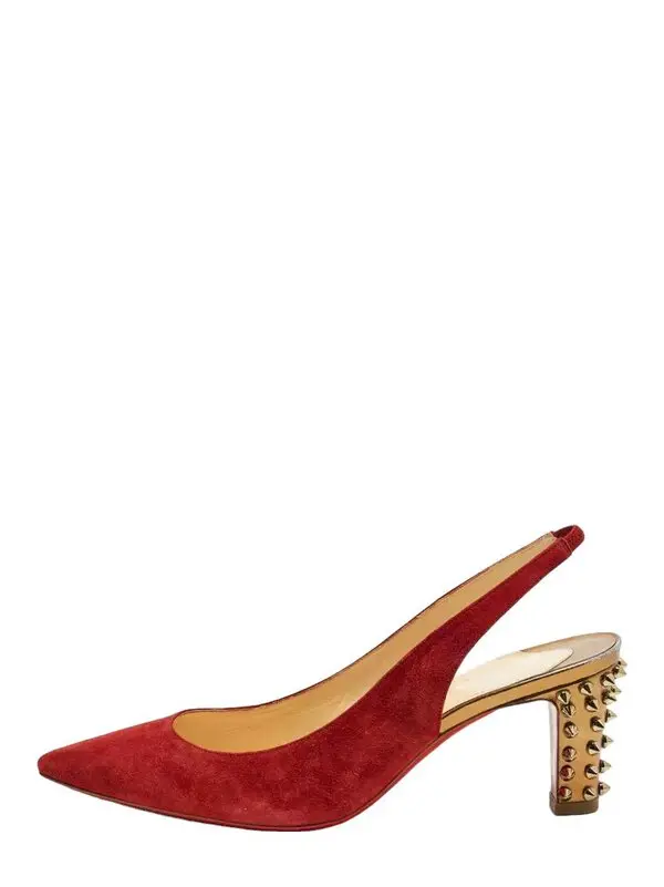 CHRISTIAN LOUBOUTIN Slingback Pumps - Red