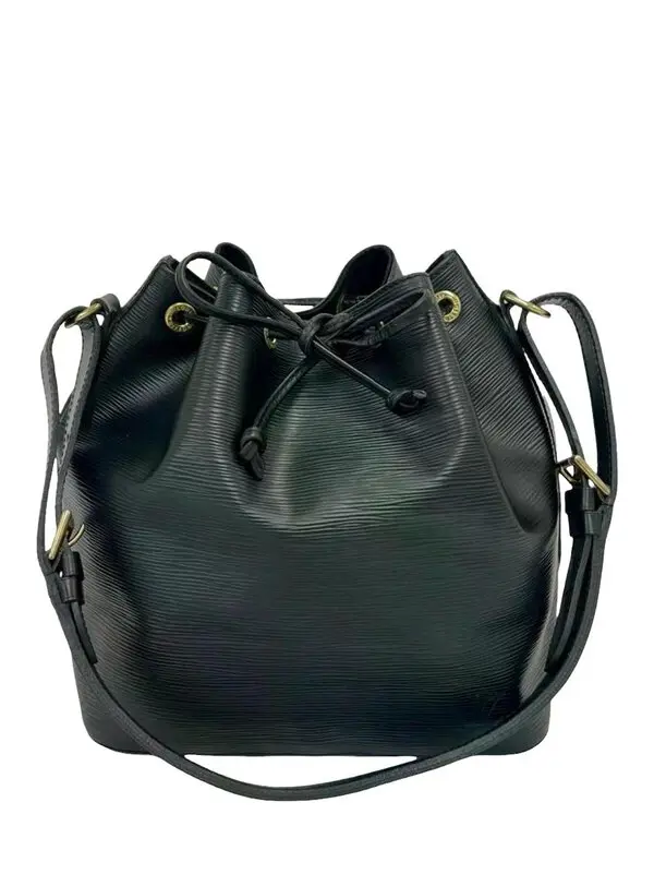 LOUIS VUITTON Epi Petit Noe Bucket Bag - Black