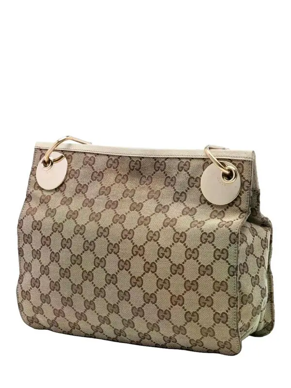 Gucci Gg Canvas Eclipse Crossbody Bag - Neutrals