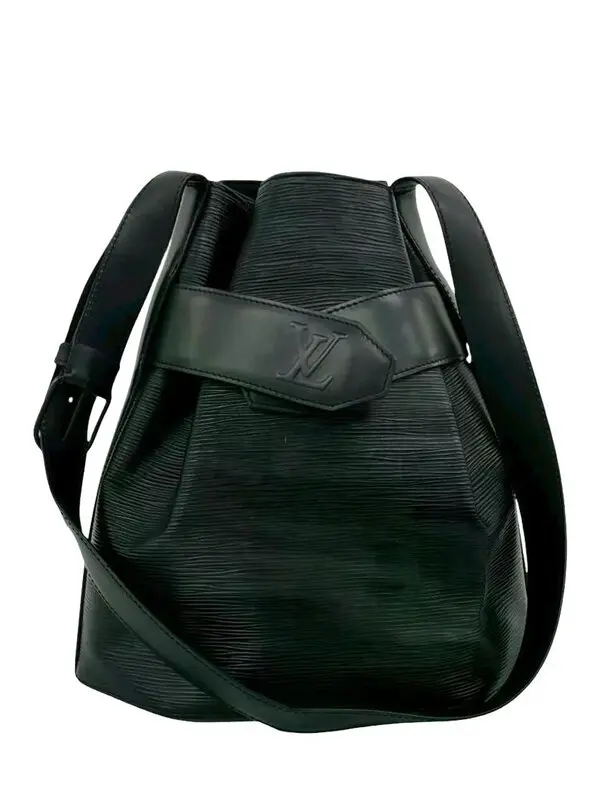 LOUIS VUITTON Epi Sac D'épaule Gm Bucket Bag - Black