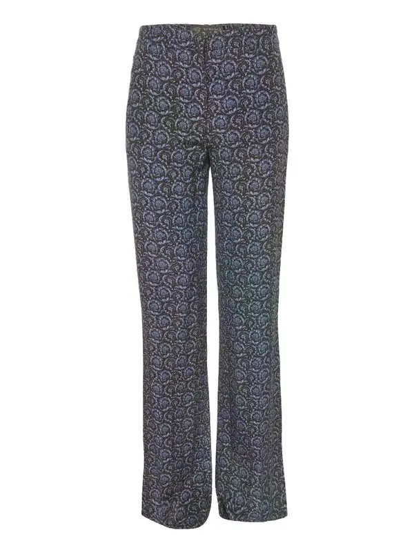 Versace Flared Trousers - Blue