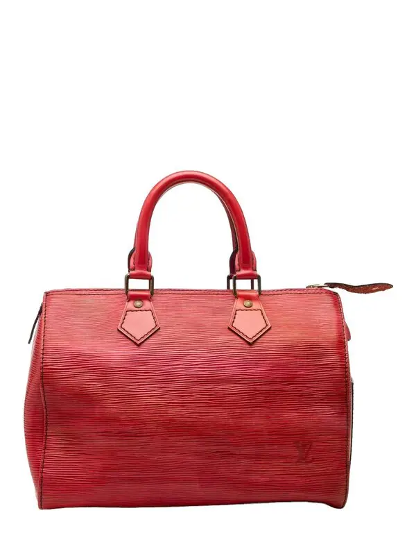 LOUIS VUITTON Epi Speedy 25 Boston Bag - Red