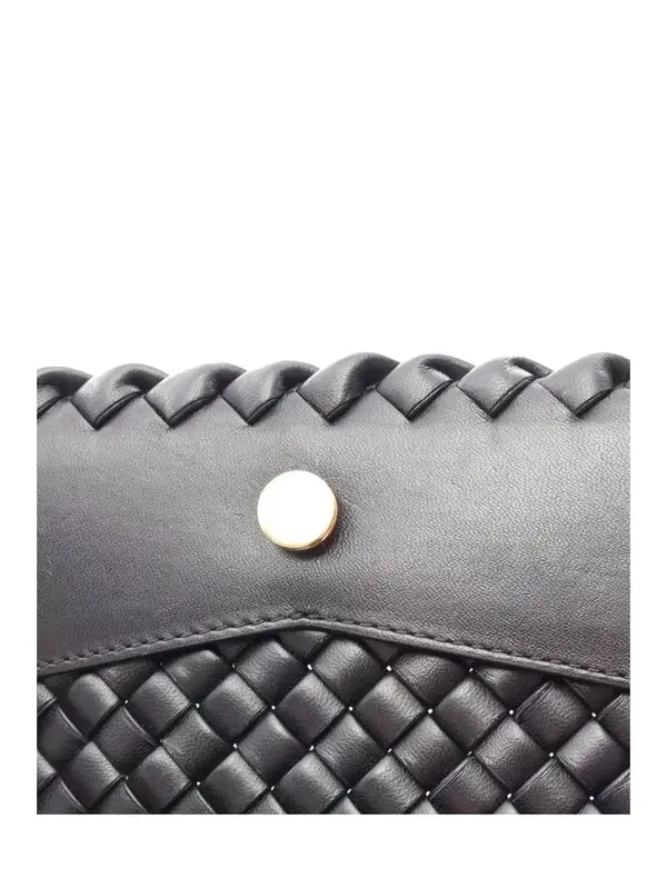 Bottega Veneta Small Padded Intrecciato Cobble Crossbody Bag - Black