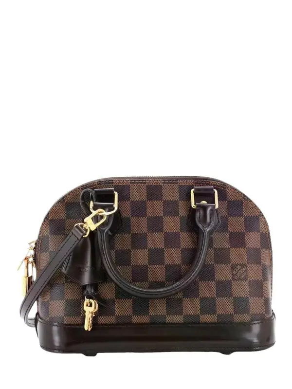 LOUIS VUITTON Alma Handbag Damier Bb - Brown