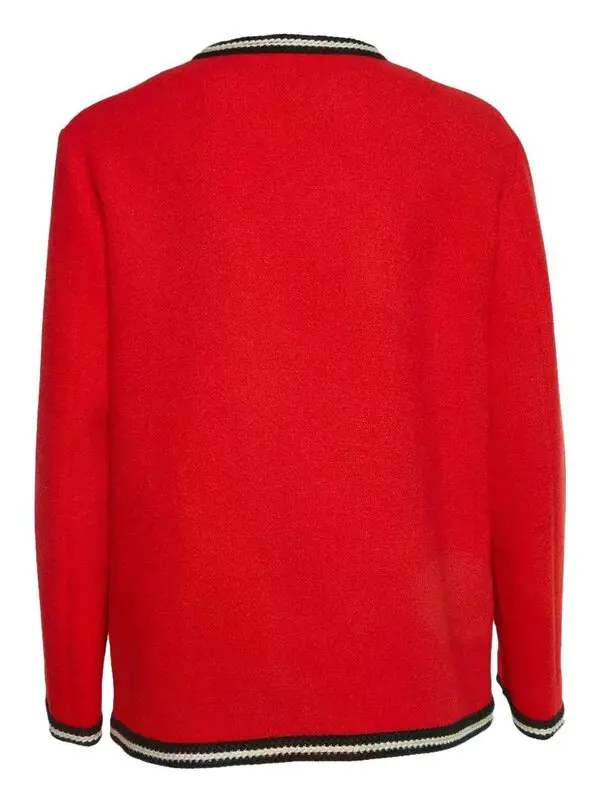 Gucci Braided Trim Jacket - Red