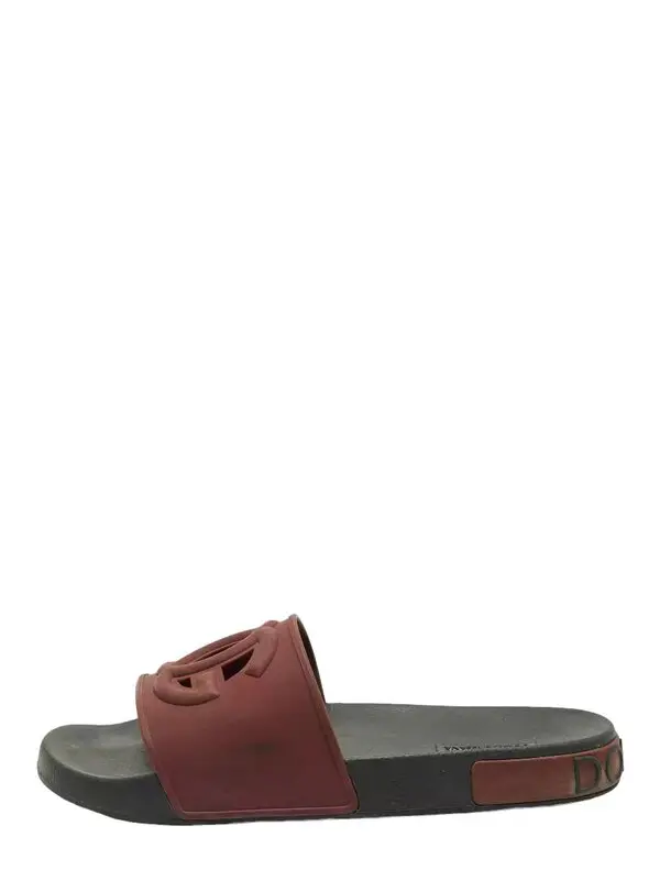 Dolce & Gabbana Dg Logo Slides - Red