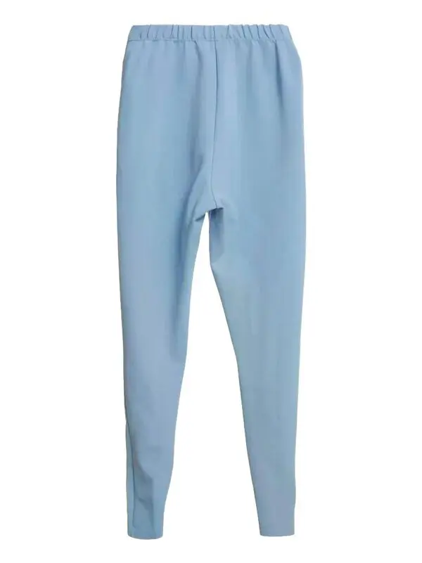 424 Front Zip Leggings - Blue