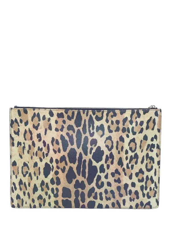 Givenchy Leopard Print Pouch - Neutrals