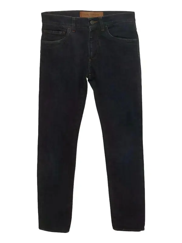 Dolce & Gabbana Straight-leg Jeans - Blue