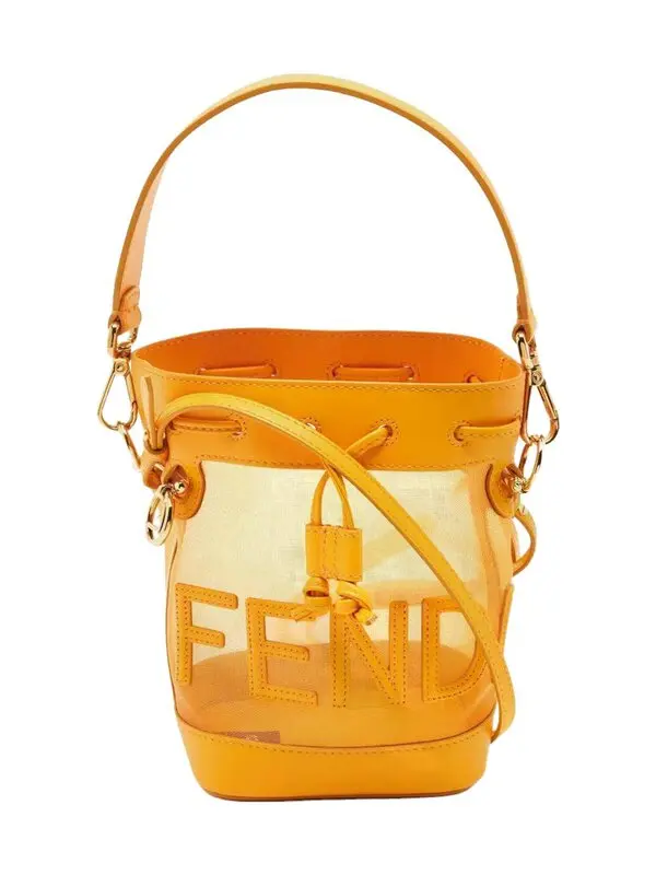 Fendi Mini Mon Tresor Bucket Bag - Orange