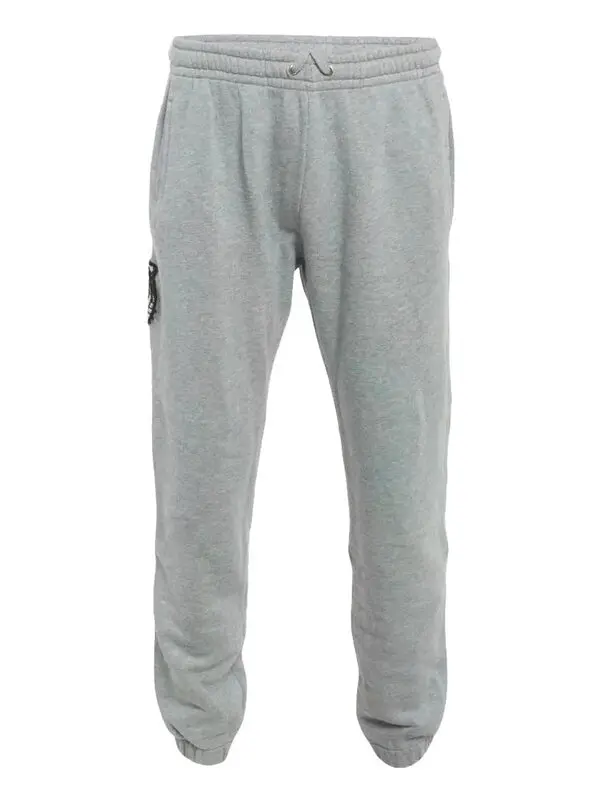 Gucci Tiger Applique Side-stripe Track Pants - Grey