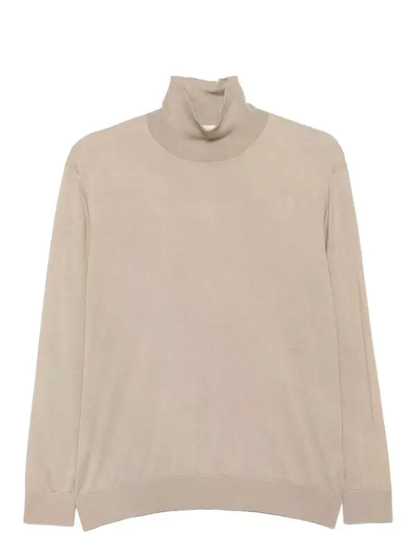 THE ROW Orly High-neck Sweater - Neutrals