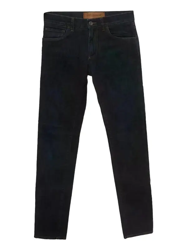 Dolce & Gabbana Belt Loops Jeans - Blue